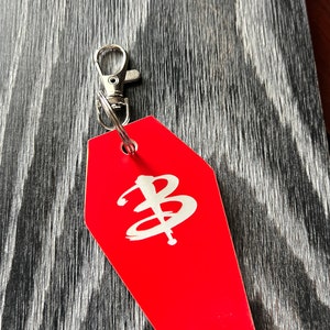 Buffy the Vampire Slayer Retro Coffin Keychain, Vintage Keychain, BTVS ...