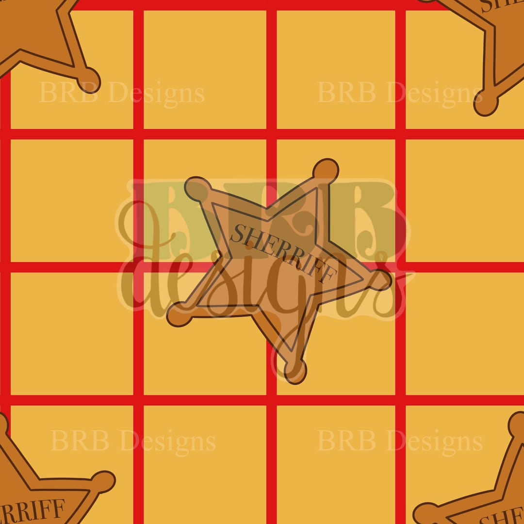 Woody Hand Drawn Digital PNG Seamless File - Etsy