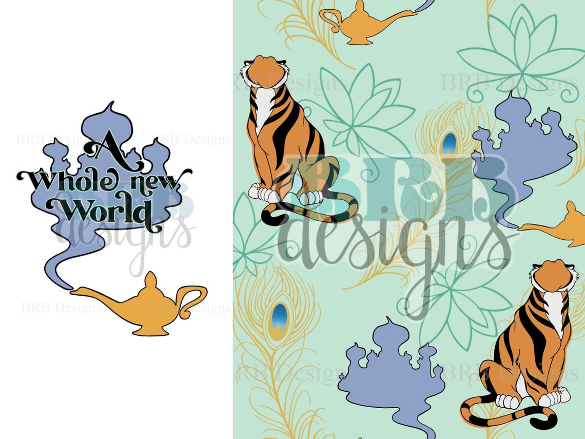 A Whole New World Sublimation PNG File - Etsy