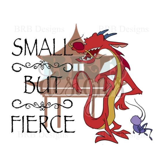 Small but Fierce Sublimation PNG File | Etsy