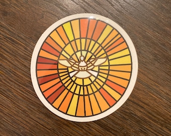 Holy Spirit Dove Flame Pentecost Confirmation Catholic - Etsy