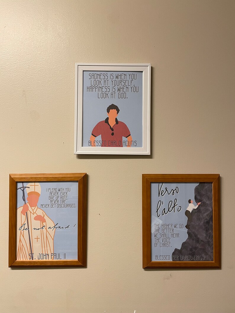 Catholic Saint Prints - Etsy