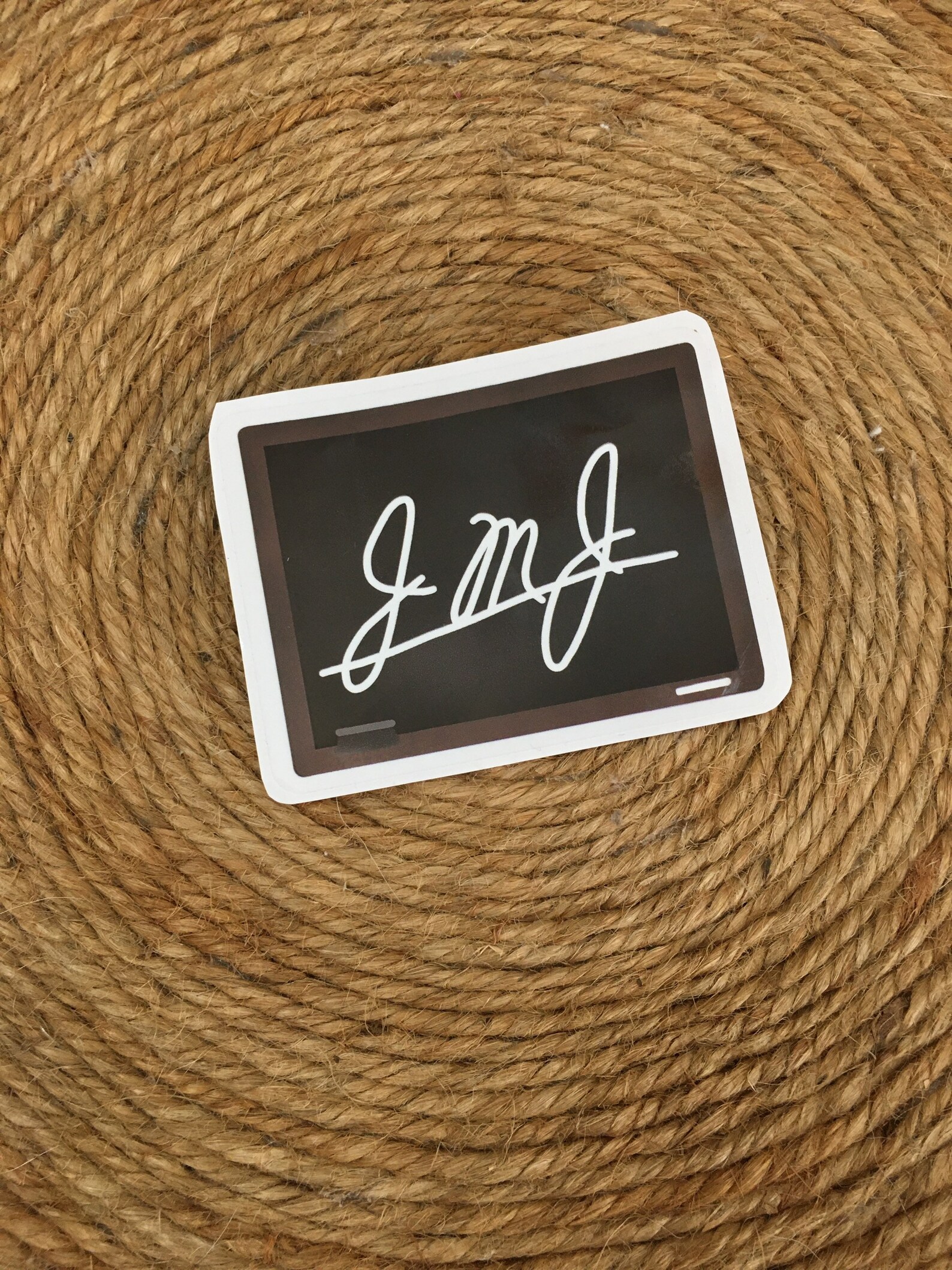 JMJ Fulton Sheen Chalkboard Sticker - Etsy