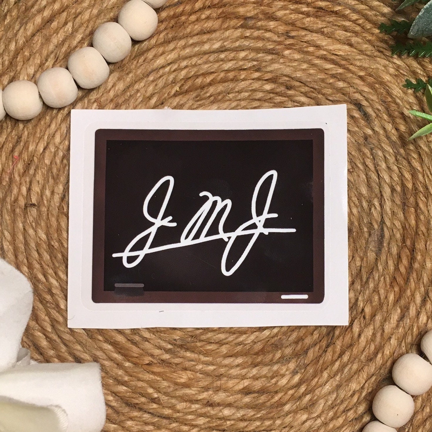 JMJ Fulton Sheen Chalkboard Sticker - Etsy