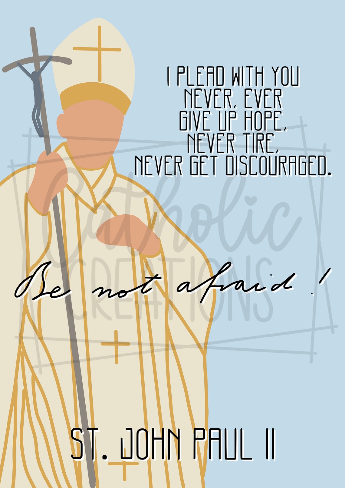 Catholic Saint Prints - Etsy