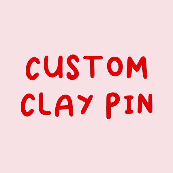 Clay Pins - Etsy UK