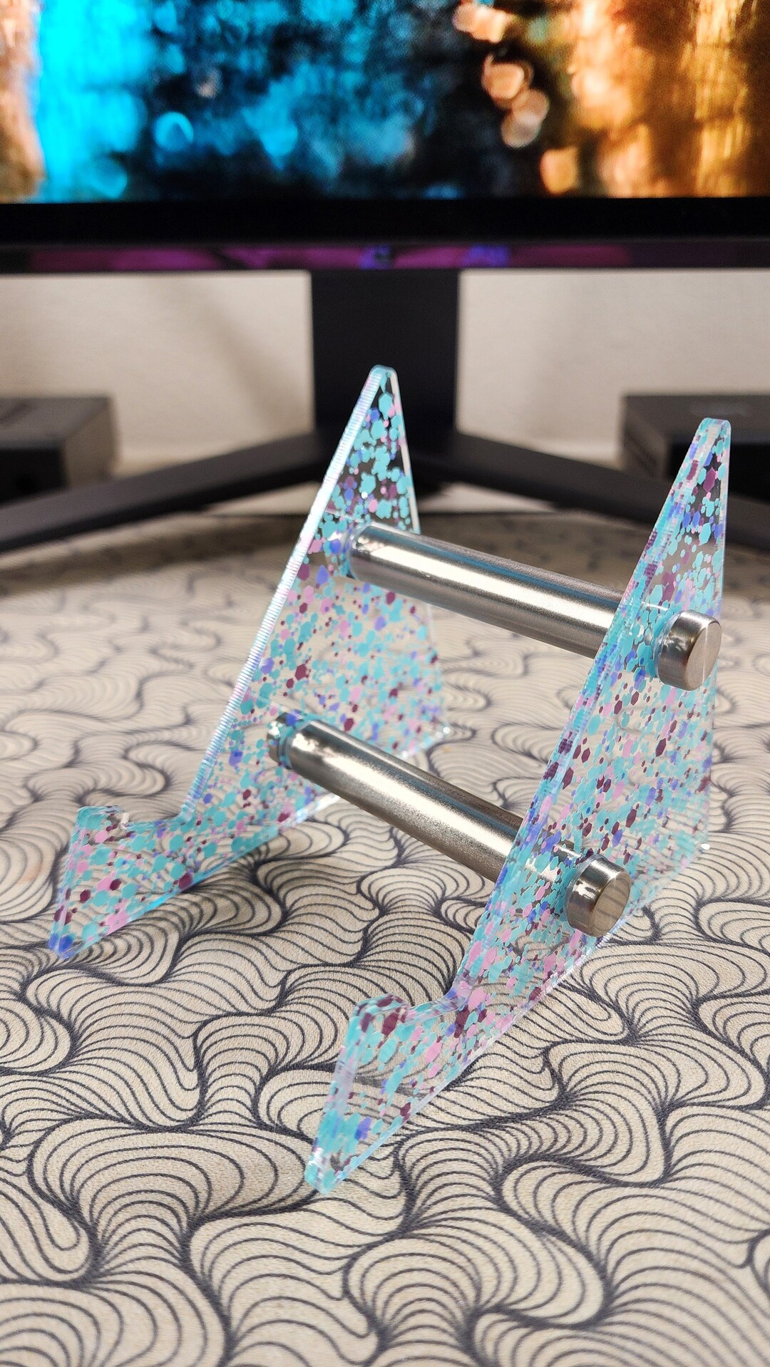 Small Custom Keyboard Stand and Display, Unicorn Dreams - Etsy