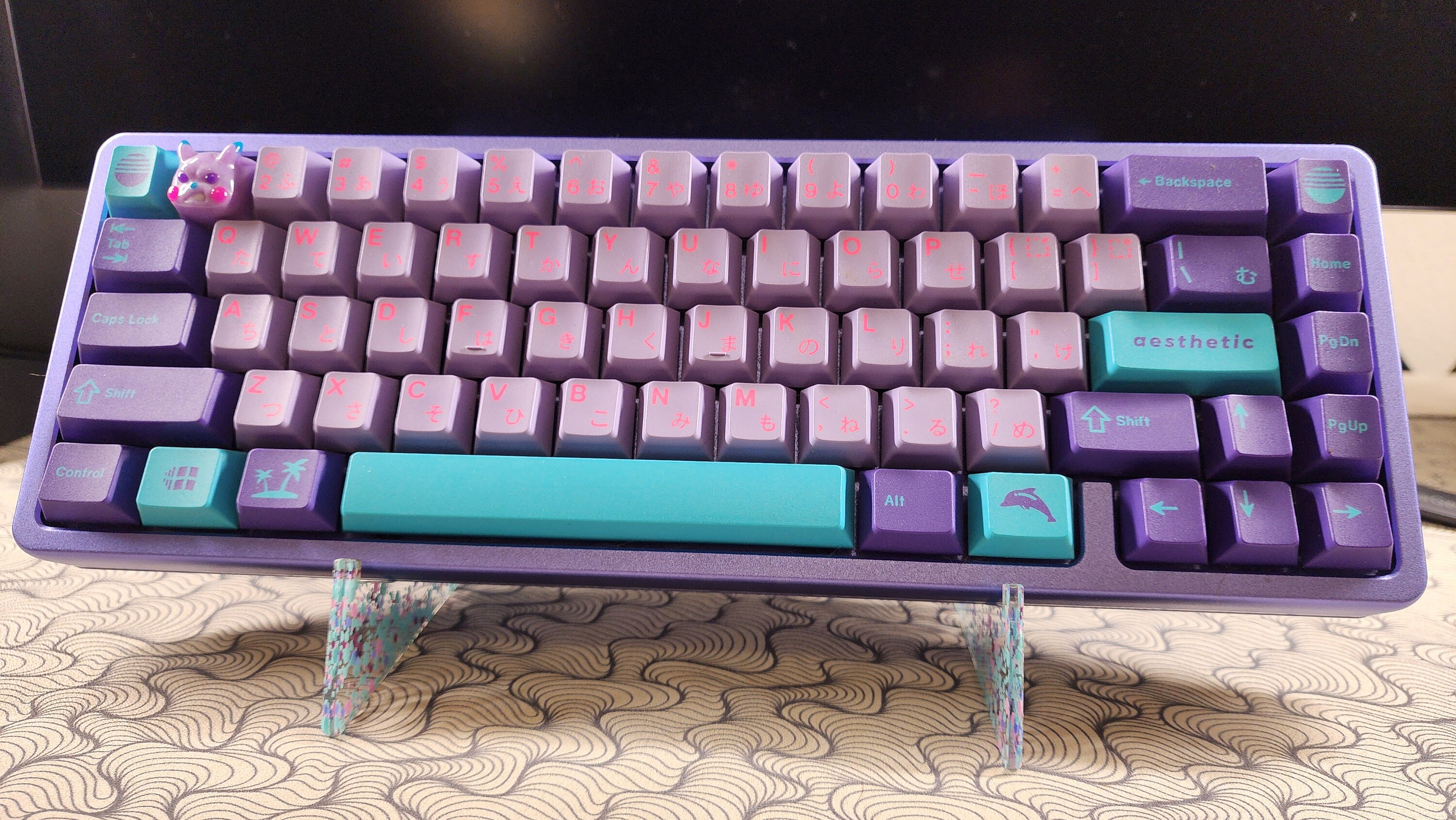 Large Custom Keyboard Stand and Display, Unicorn Dreams - Etsy