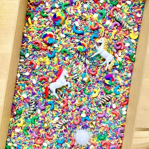 Unicorns and Rainbows Sensory Kit | Sensory Play Base | Sensory Bin ...