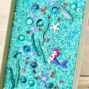 Mermaid Sensory Kit | Sensory Play Base | Sensory Bin Filler | Tinker ...