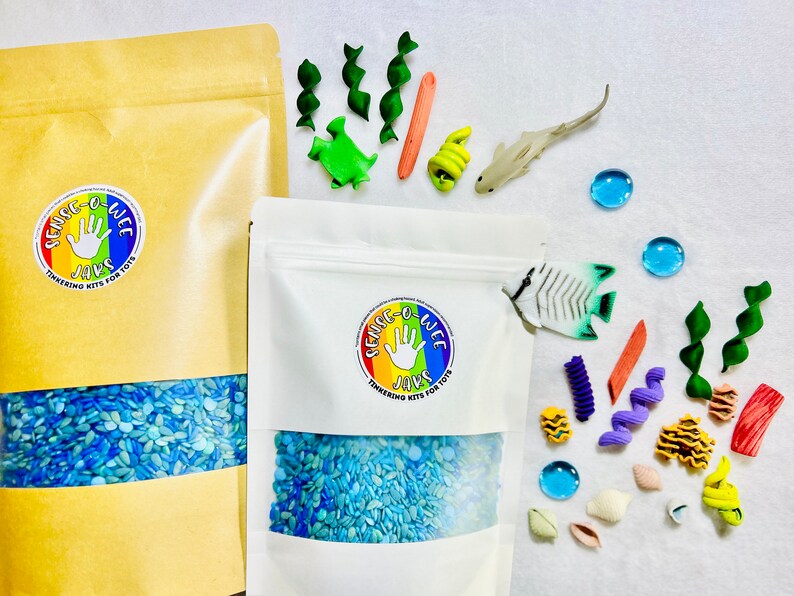 Ocean Sensory Kit | Sensory Play Base | Sensory Bin Filler | Tinker ...