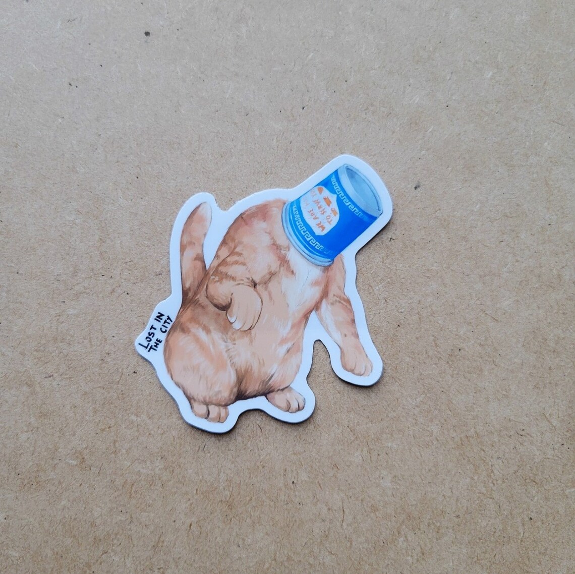 Bodega Cat Stickers | Lost in the City - Vinyl Die Cut Waterproof - Etsy