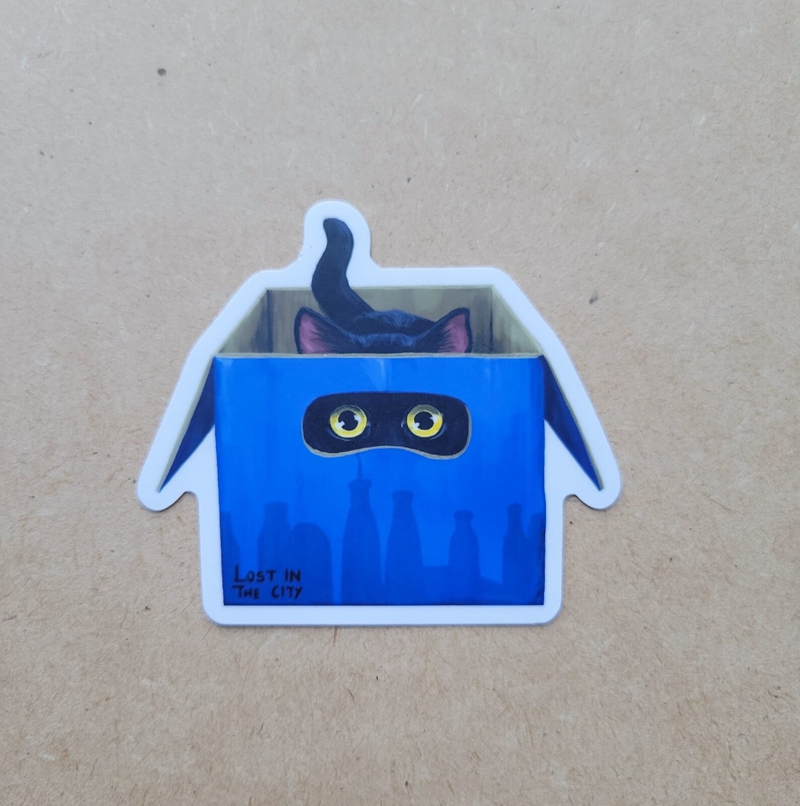 Bodega Cat Stickers | Lost in the City - Vinyl Die Cut Waterproof - Etsy
