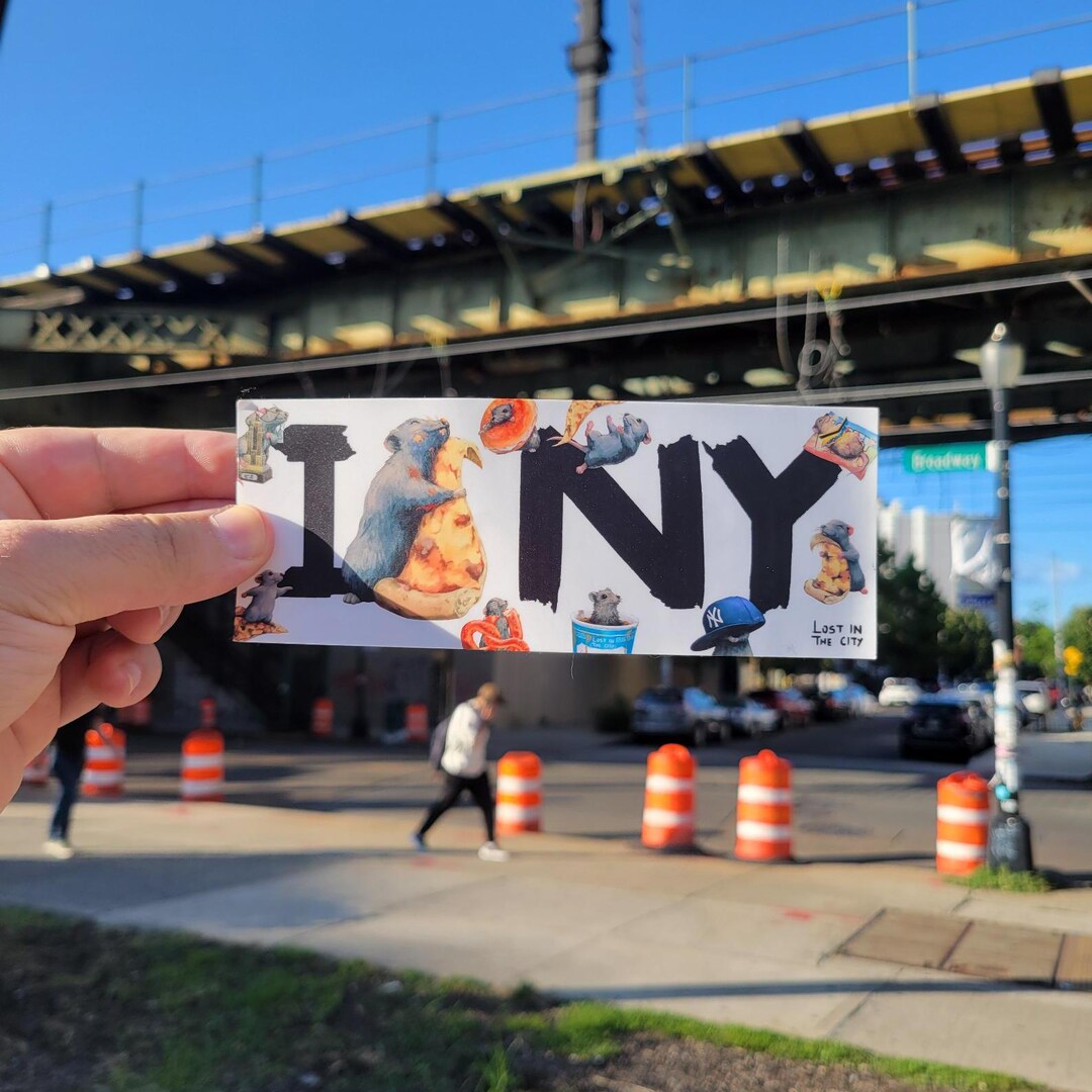 NYC Bumper Sticker - Etsy