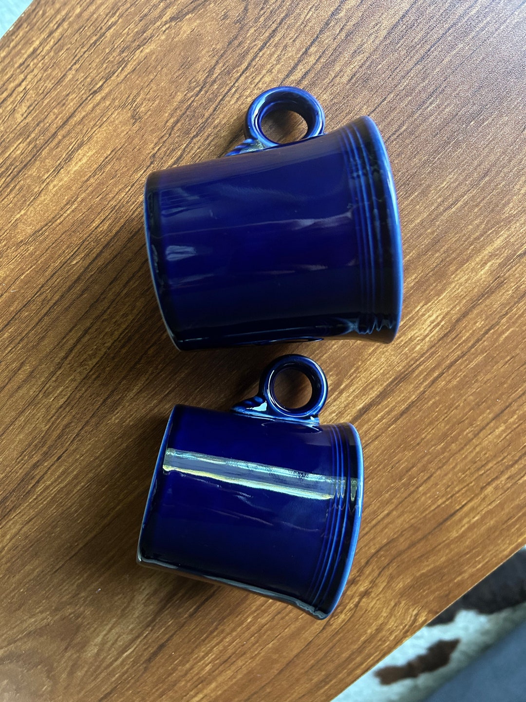 Fiestaware Tom and Jerry Mugs Cobalt Blue - Etsy