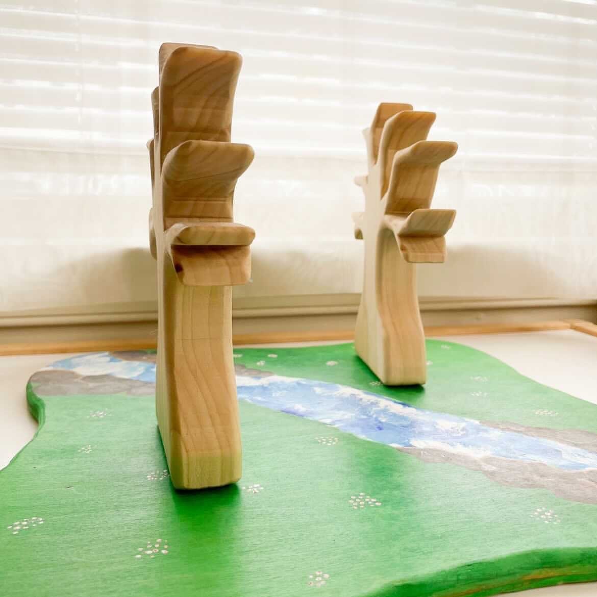 Timberland Wood Toy Tree - Etsy