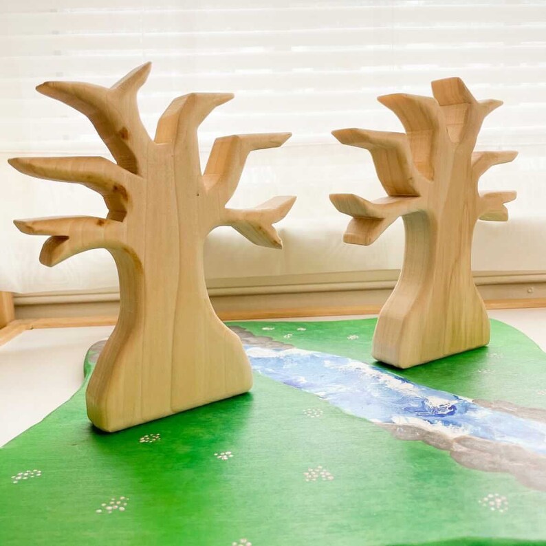 Timberland Wood Toy Tree - Etsy