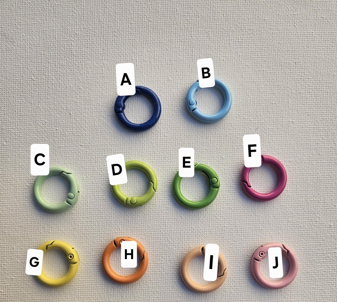 Round Spring O Clasps - Etsy