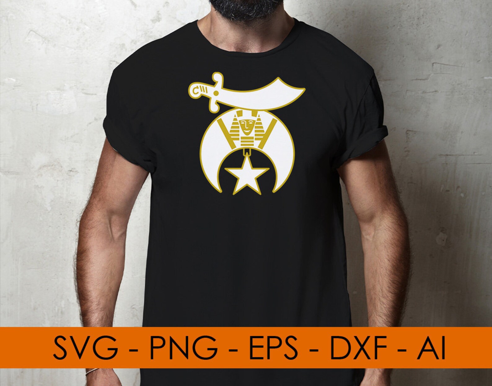 Shriner SVG cut File Shriners Masonic Emblems design SVG | Etsy