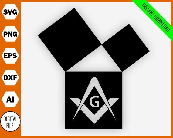 CRICUT Digital files:Pythagorean 47th Problem of Euclid Masonic design ...