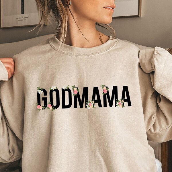 Godmama Svg Flowers - Etsy