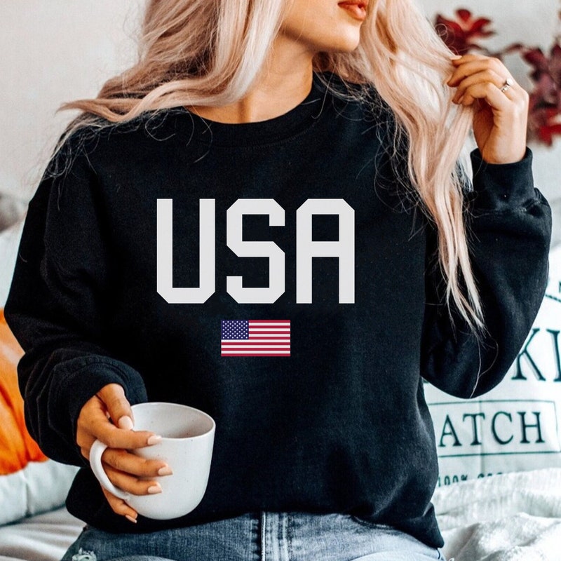 Usa Sweatshirt - Etsy