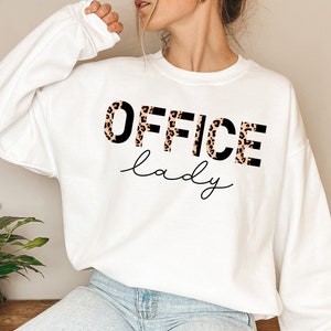 Office Lady Sweatshirt, Front Office Squad Shirt, Front Office Lady ...