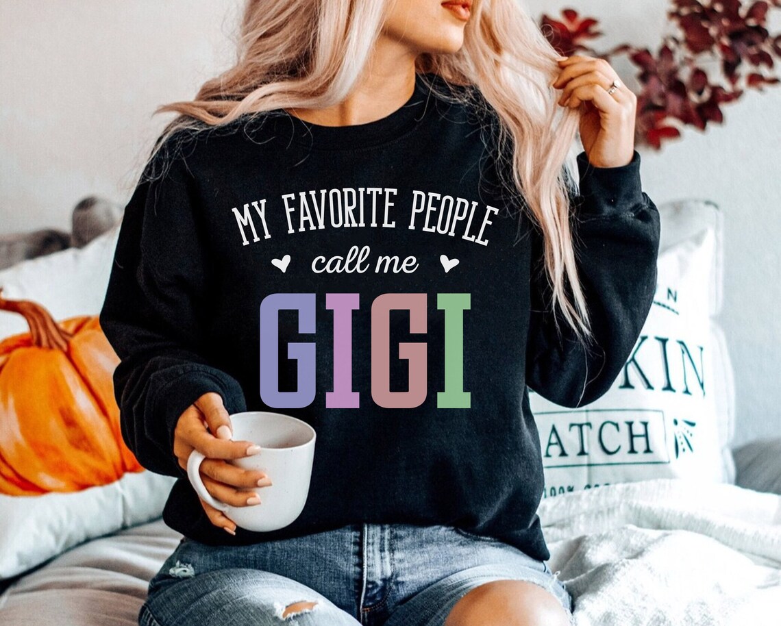 My Favorite People Call Me Gigi Gift for Gigi Gigi Reveal - Etsy