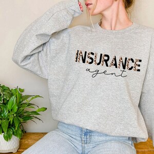Insurance Agent Sweatshirt, Insurance Shirts, Insurance Agent Gift ...