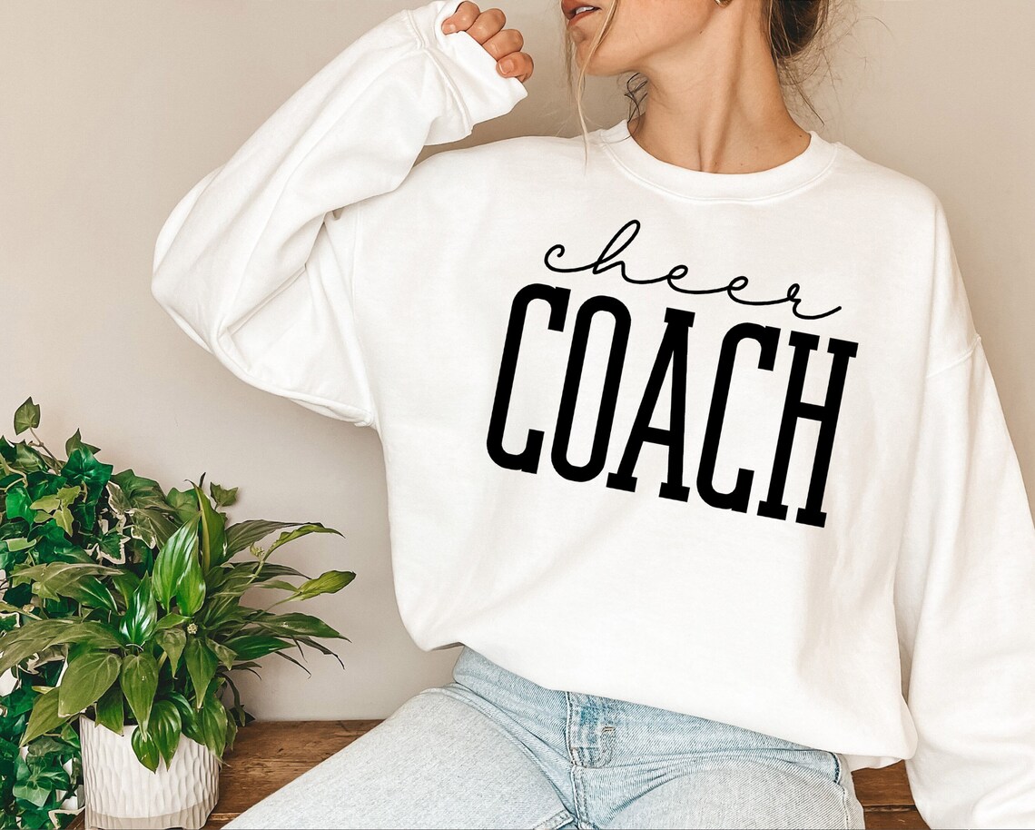 Cheer Coach Sweatshirt Cheerleading Sweater Game Day Shirt - Etsy