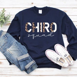 Chiro Squad Sweatshirt, Chiropractor Shirt, Chiropractor Assistant ...