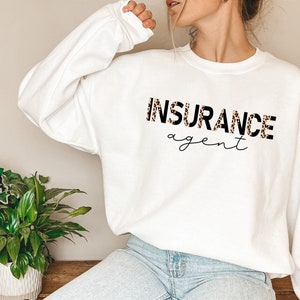Insurance Agent Sweatshirt, Insurance Shirts, Insurance Agent Gift ...