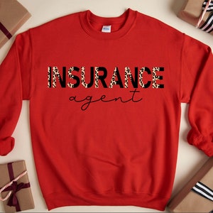 Insurance Agent Sweatshirt, Insurance Shirts, Insurance Agent Gift ...