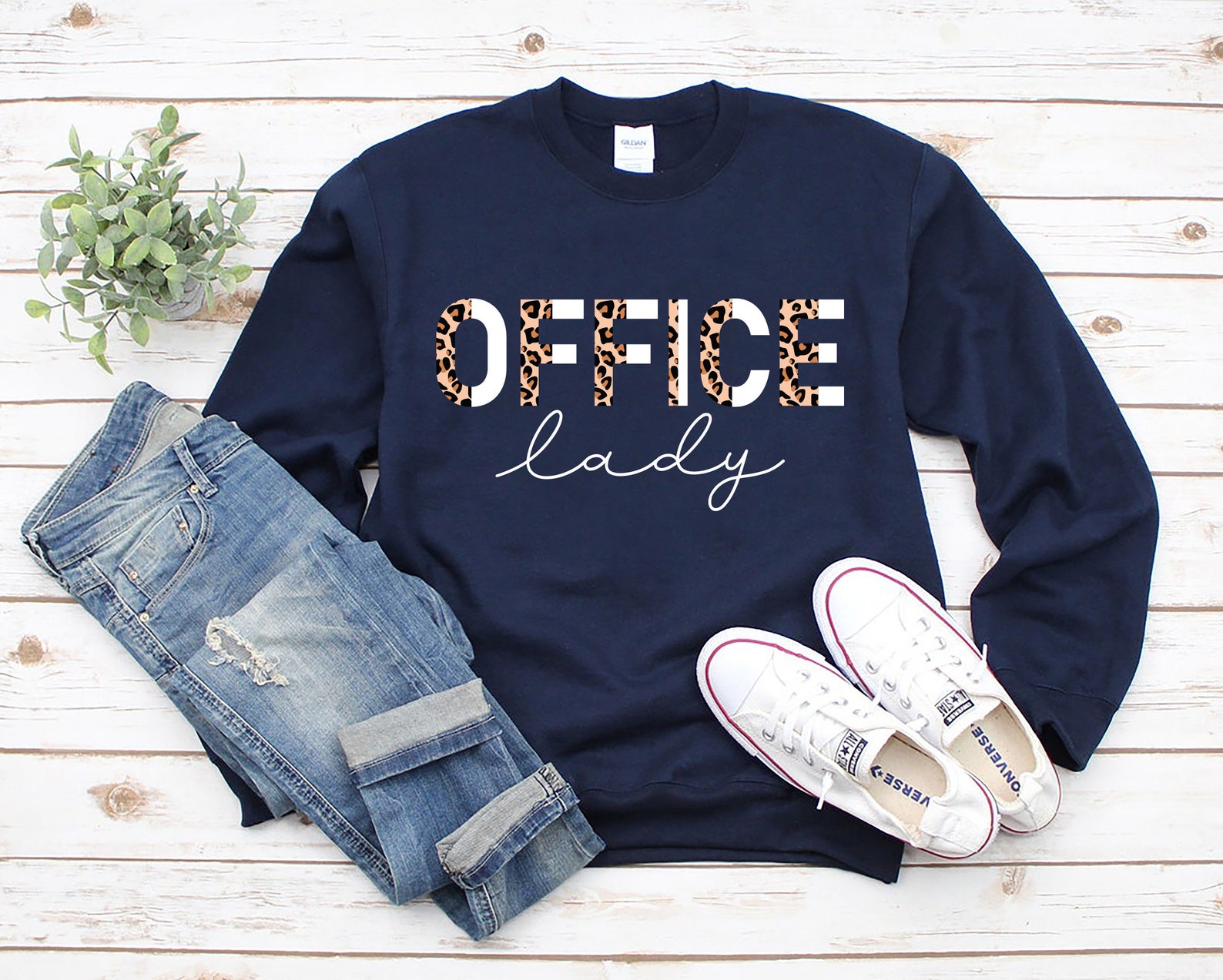 Office Lady Sweatshirt Front Office Squad Shirt Front Office - Etsy