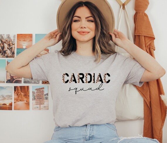 Cardiac Squad Shirt for Cardiac Nurse Gift Cardiovascular - Etsy