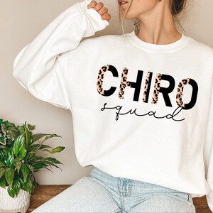 Chiro Squad Sweatshirt, Chiropractor Shirt, Chiropractor Assistant ...
