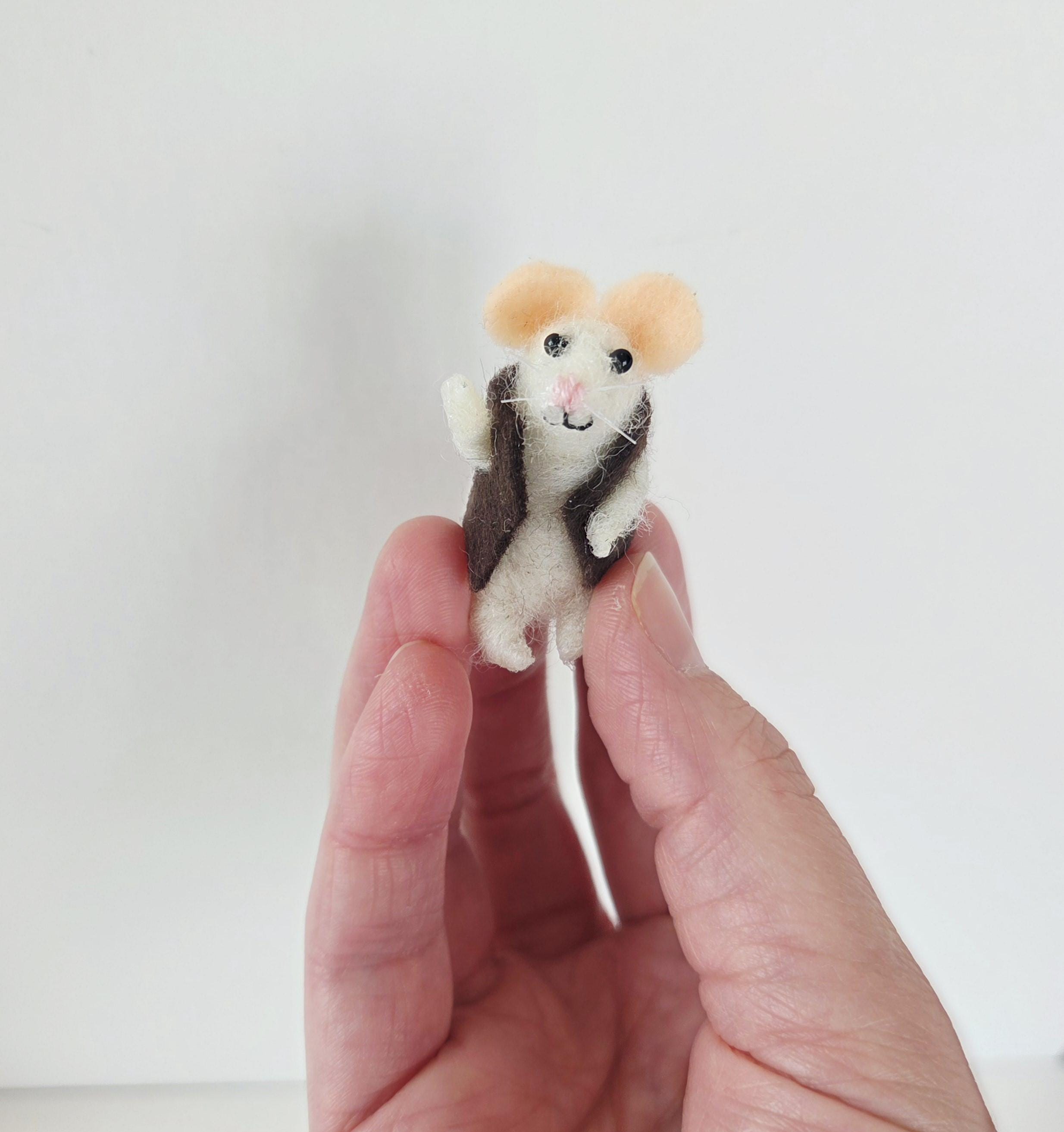 Needle Felted Mouse With Tin Home and Accessories | Cozy Fall Cottage ...