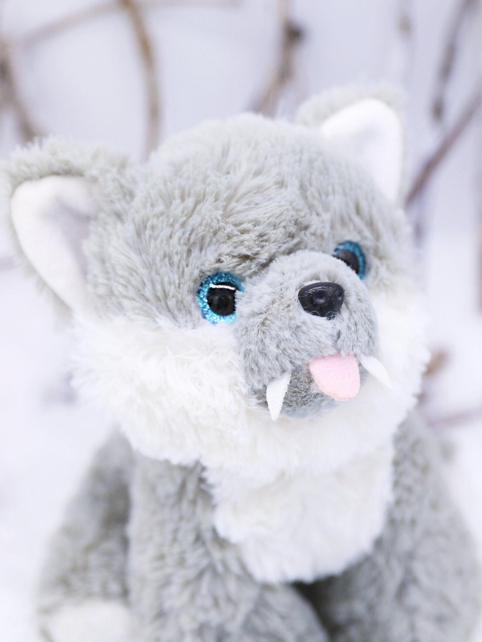 Wilfed the Wolf Soft Toy Childrens Plush Furry Cuddly Toy by | Etsy UK