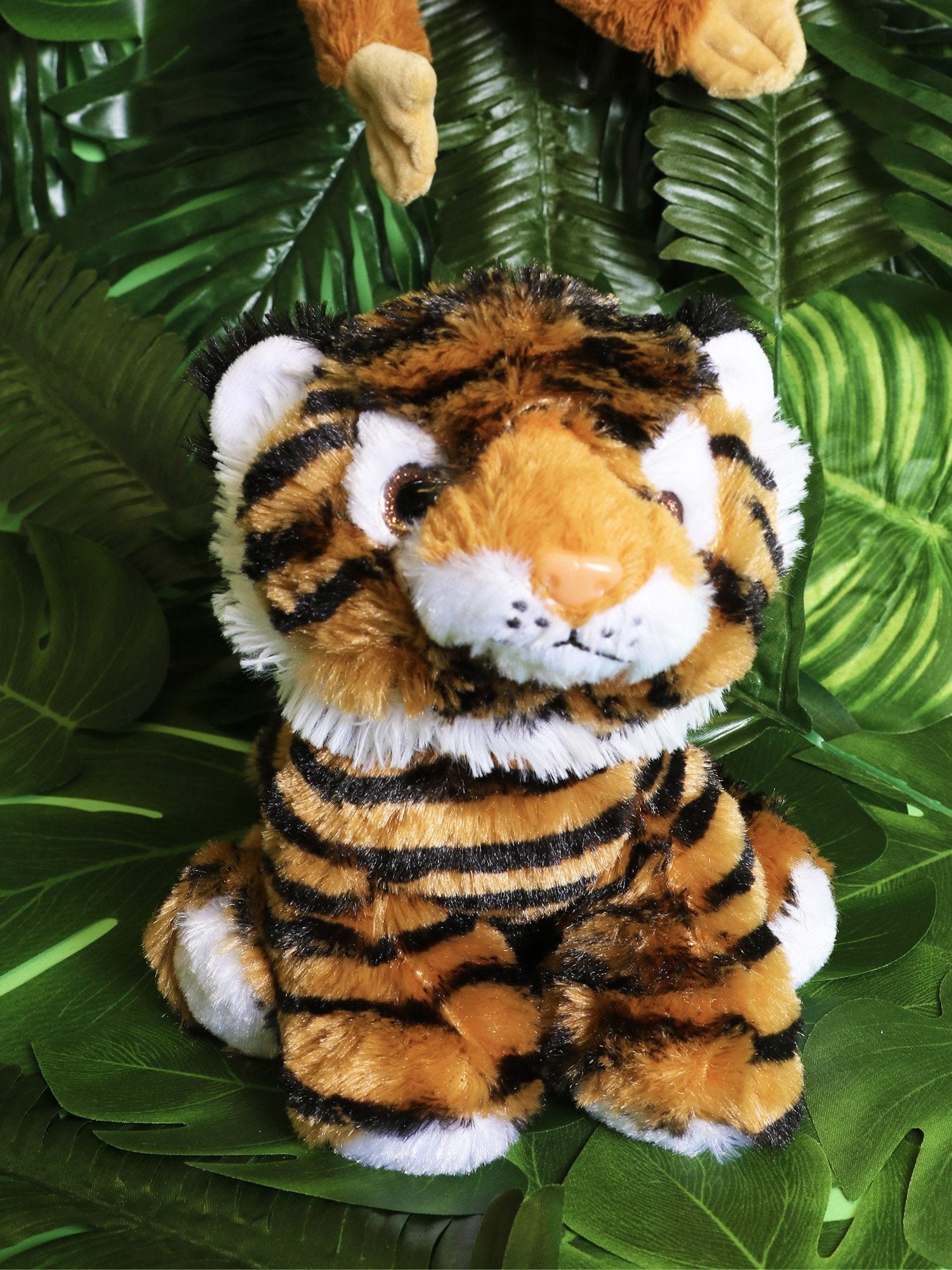 Ted the Tiger Soft Toy Childrens Plush Furry Cuddly Toy by Furry Planet ...