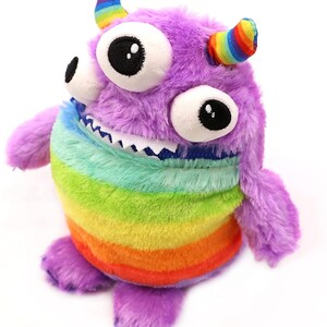 Worry Yummy Monster Doll Toy Worry Yummy Childrens Anxiety Worried Soft ...