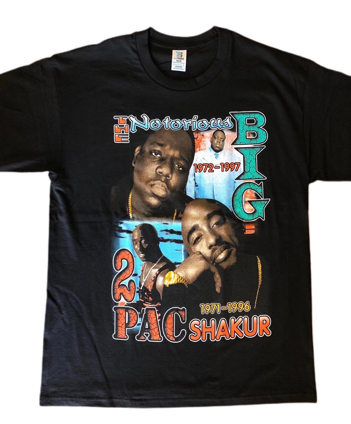 Vintage BIG And 2Pac T-Shirt Designed & Sold By Milena Pauper
