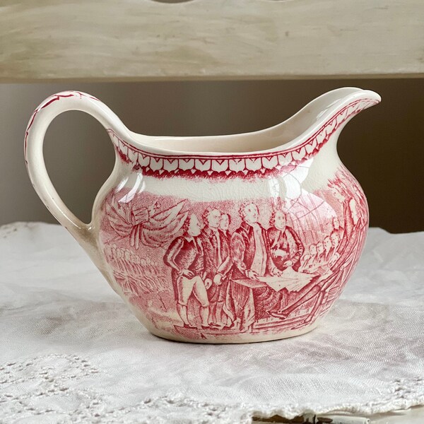 Red Creamer - Etsy