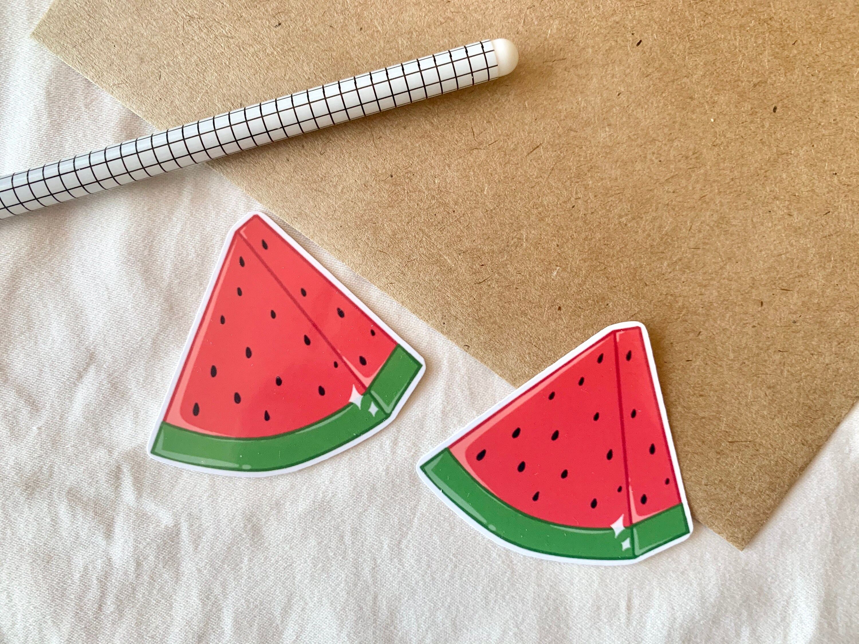 Watermelon Sticker, Summer Fruit Sticker - Etsy