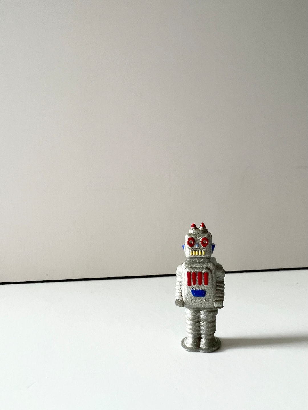 Miniature Retro Robot, Kids Dollhouse Decor, 1:12 Scale Kids Toys - Etsy