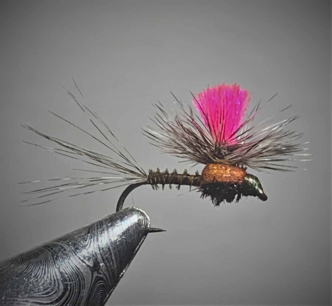 Parachute PMD Dry Fly, Size 14 (set of 6), Free Shipping - Etsy