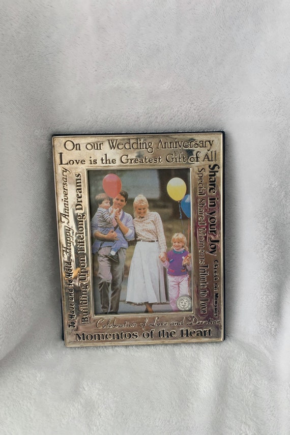 Vintage Godinger Anniversary Picture Frame | Etsy