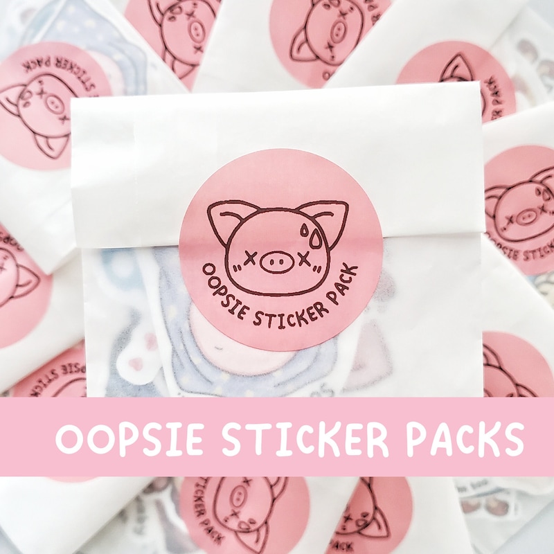 Oops Stickers - Etsy