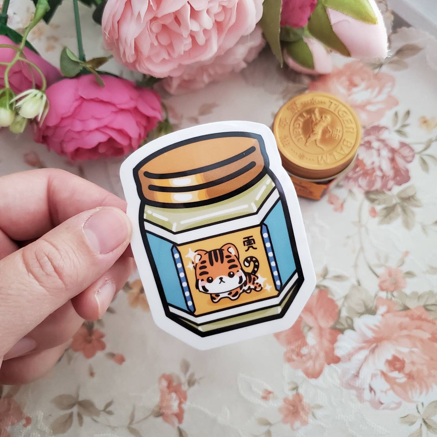 Tiger Balm Oil Sticker Chinese Asian Medicine Herbal Remedy - Etsy