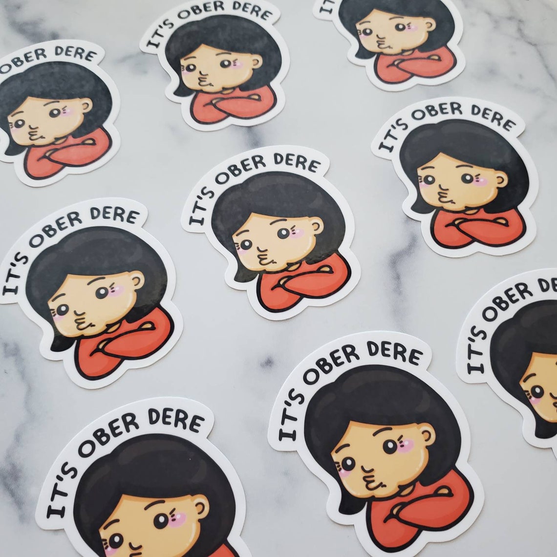 Ober Dere Sticker Funny Filipino Mom Sticker Filipino - Etsy