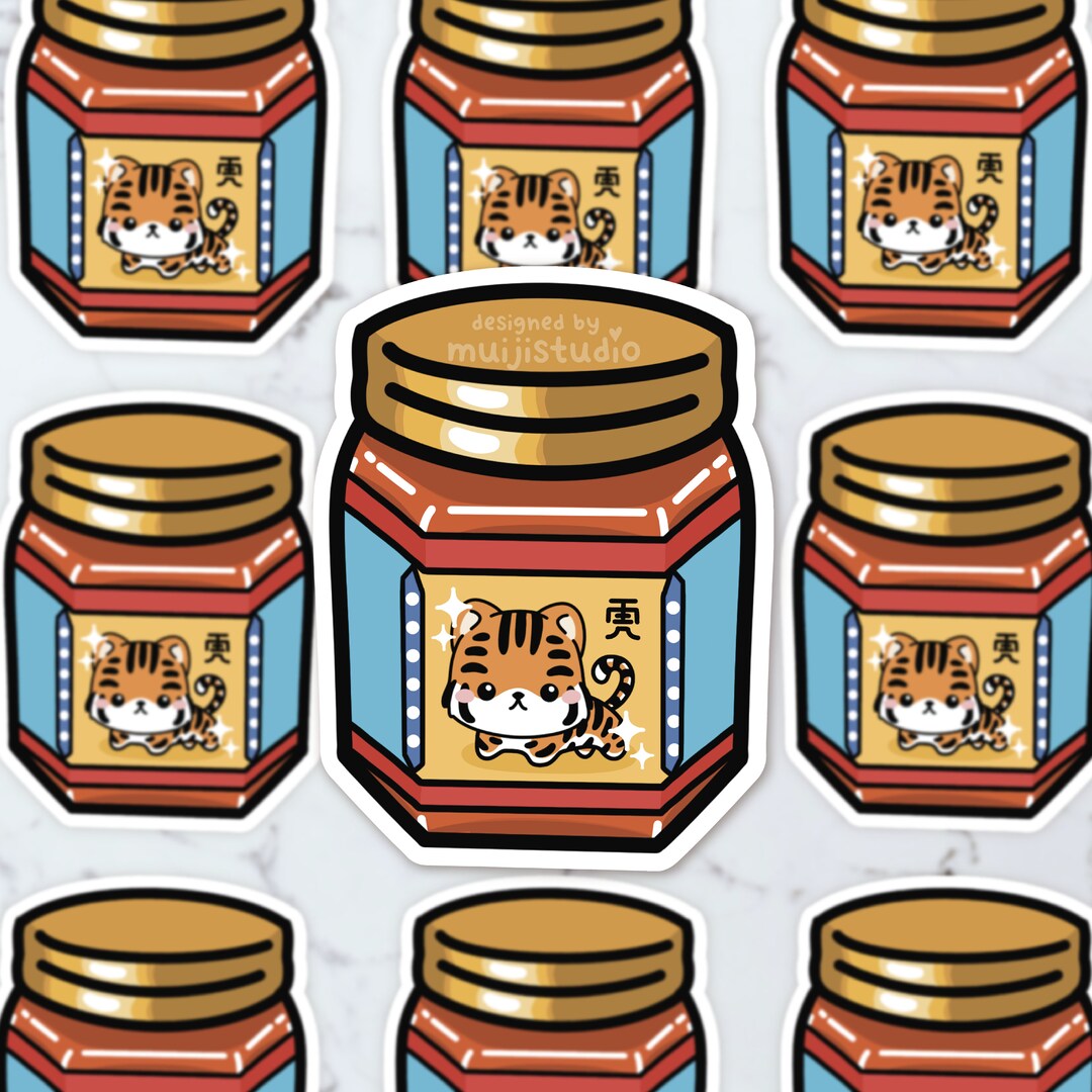 Tiger Balm Oil Sticker, Chinese Asian Medicine Herbal Remedy Headache ...